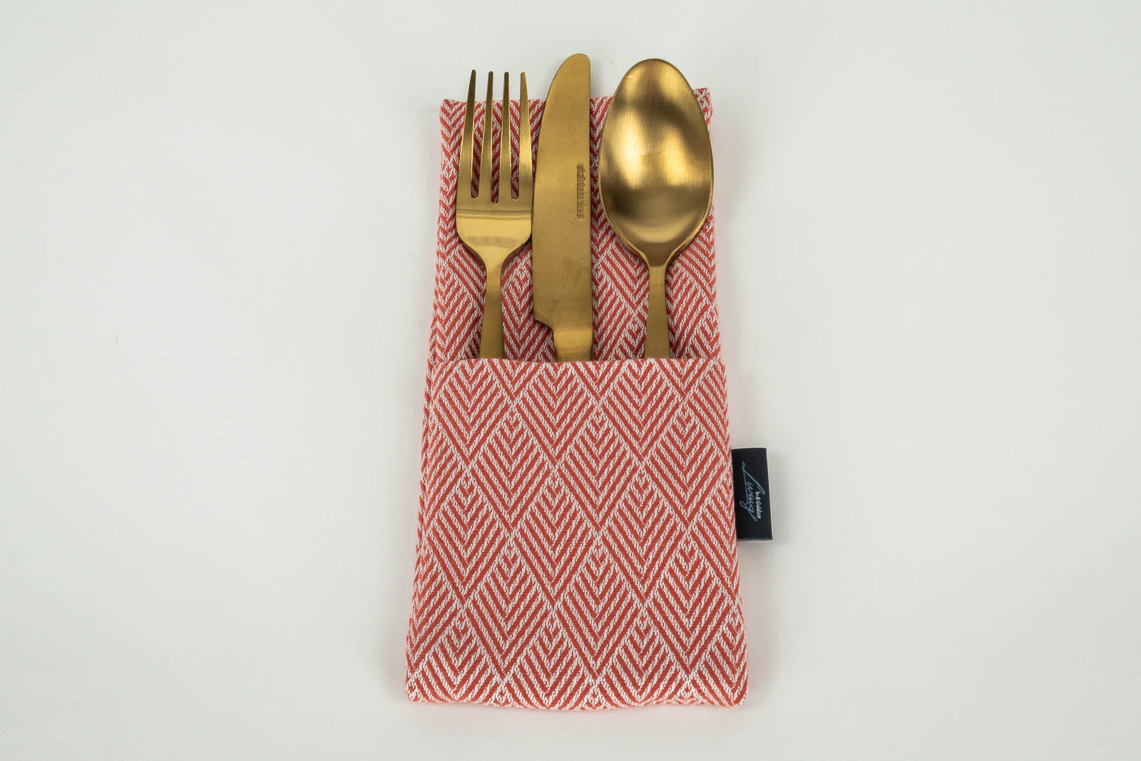 Raute Bestecktasche Orange (2er Set)